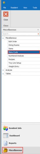 Copying a Menu from an Existing Menu | Dietech