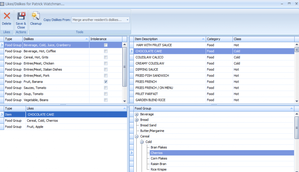 Likes Dislikes Plus Final | Dietech