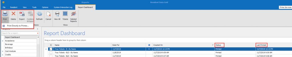 Report Dashboard | Dietech